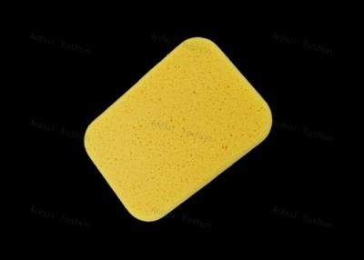 China Yellow Rectangle Tile Grouting Sponge 50 Pack Medium Durable Cleaning Sponge for sale