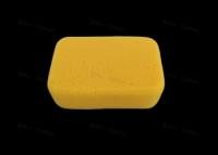 China Yellow Rectangle Tile Grout Sponge 50pcs Plastic Bag Cleaning Durable Medium for sale