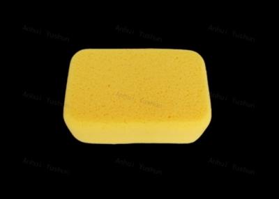 China YS Medium Tile Grout Sponge Yellow Polyurethane Foam Cleaning Sponge Water Absorption <250% for sale