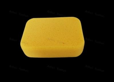 China YS Medium Durable Tile Grout Sponge 50pcs Yellow Polyurethane Foam Cleaning Tool for sale