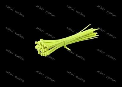 China UL94V-2 Flame Retardant Nylon 66 Cable Tie 2.5x100mm 18lbs Tensile Strength White Black for sale