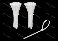 China White/Black Nylon Plastic Cable Tie Durable Material and Long Lasting for sale