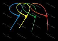 China White/Black Nylon Plastic Cable Tie Durable Material and Long Lasting for sale