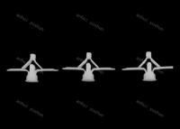 China 45mm Length Plastic Plug Screw Suitable for all industries for sale