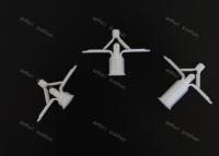China Plastic Butterfly Wall Anchor 10x35mm Nylon Drywall Plug Screw 100pcs for sale
