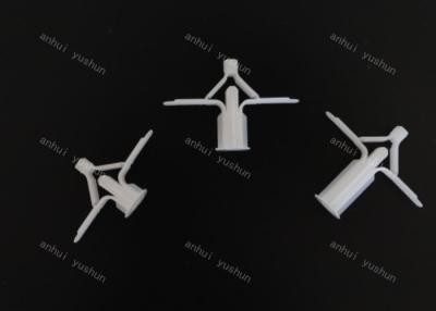China Plastic Butterfly Wall Anchor 10x35mm Nylon Drywall Plug Screw 100pcs for sale