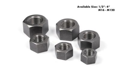 China Shot Blasting ASTM A194 Grade 7L Nut For Heavy Duty Applications for sale