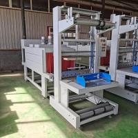 China PLC Control Shrink Wrapping Machine 20-40 PPM Touch Screen PVC POF PE Packaging for sale