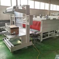 China PLC Control Shrink Wrapping Machine 20-40 PPM Touch Screen PVC POF PE Packaging for sale