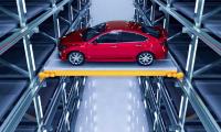 China Vertical Automatic Smart Car Parking 2300kg Tower Car Parking System for sale