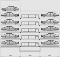 China Intelligent Car Elevator Parking Garage for sale