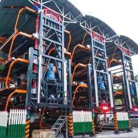 China Mechanical Vertical Rotary Parking System 8 Layers Rotary Smart Parking System for sale
