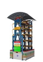 China Mechanical Vertical Rotary Parking System 8 Layers Rotary Smart Parking System for sale