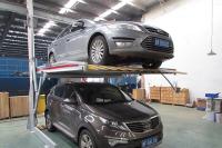 China Small Spaces Tilt Parking 2000KG Car Stacker Pit for sale