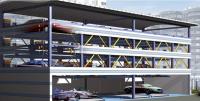 China Small Footprint Puzzle Car Parking System Space Saving Mechanical Puzzle Parking for sale