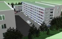 China 2000kg Automated Parking System Barrier Free Mechanical Parking Garage for sale