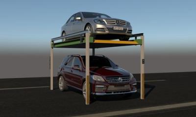 China Decide By Customer Four Column Hydraulic Lift with 72 Inches Lifting Height for sale