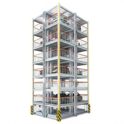 China Automated Parking System Horizontal Circulation Parking Tower System Featuring High Spaceefficiency and Low To Moderate Energyconsumption for Commercial for sale