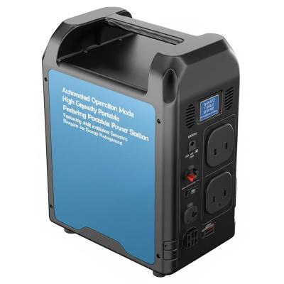 China Automated Operation Mode High Capacity Portable Power Station Featuring Anti collision Sensors Designed for Energy Management for sale