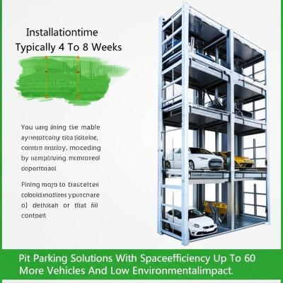 China Installationtime Typically 4 To 8 Weeks Pit Parking Solutions With Spaceefficiency Up To 60 Percent More Vehicles And Low Environmentalimpact for sale