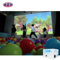China Interactive Smash Ball Wall Game System with 3800-Lumen Projector and 30+ Entertainment Games for sale