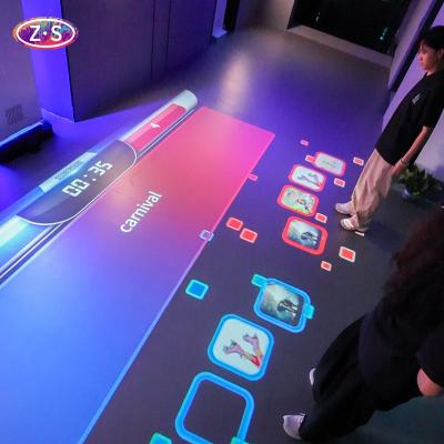 China Portable Interactive Projection Unit 48 Games Customizable Themes Brand Activation for sale