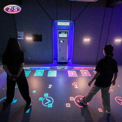 China Multiplayer Interactive Floor Projection System 48 Games 4000 Lumen Laser for sale