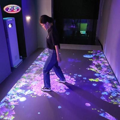 China Interactive Floor System 80 Immersive Themes 4000 Lumen For Kids Cafes for sale