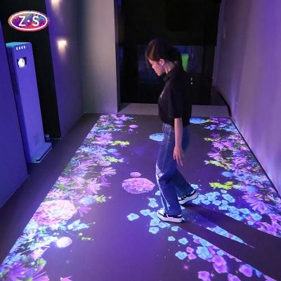 China 80+ Themes Interactive Floor Projector 4000 Lumens 1920x1200 3LCD Ultra Short Throw for sale