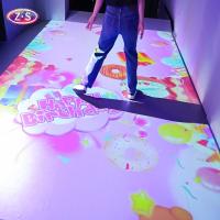China All-In-One Interactive Floor Projector 3LCD 4000 Lumens Ultra Short Throw for Festivals for sale