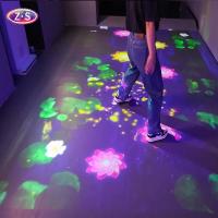 China Commercial Grade Interactive Floor Projector For Hotels Restaurants And Malls for sale