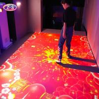 China Multi Scenario Floor Game Ultra Short Throw Bright For Indoor Play Areas for sale