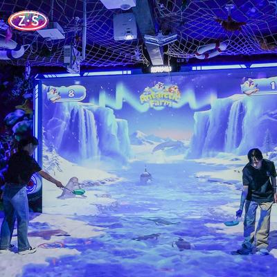 China AR Beach Interactive Projection System with 1920×1080 Resolution and 2.8m×5m Wall Projection Area for Educational Use for sale