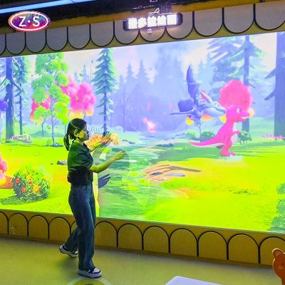 China Interactive Drawing Wall Game 43 Inch Touch Table 3800 Lumen DLP Projector for Indoor Play for sale