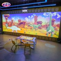 China Museum Immersive Alive Drawing with Interactive Coloring Wall for STEAM Learning for sale