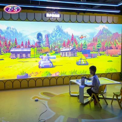 China Interactive Digital Drawing Game Immersive Touchscreen 10 Play Modes for Kids Entertainment for sale