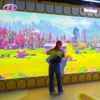 China Interactive Alive Drawing System 10 Game Scenes for Theme Park Kids Play Area for sale