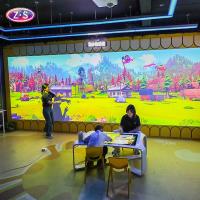 China Interactive Drawing Game 3800 Lumen Projector Infrared Touch 10 Themed Scenes for sale