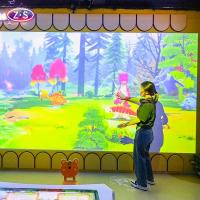 China Interactive Coloring Wall Using In-House Animation That Brings Drawings to Life for sale