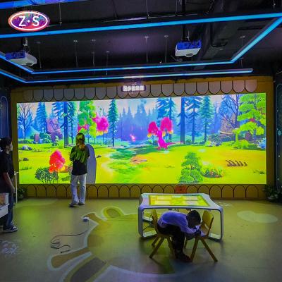 China Hotel Kids Club AR Alive Drawing Motion Based Wall Games Interactive 10 Play Modes for sale