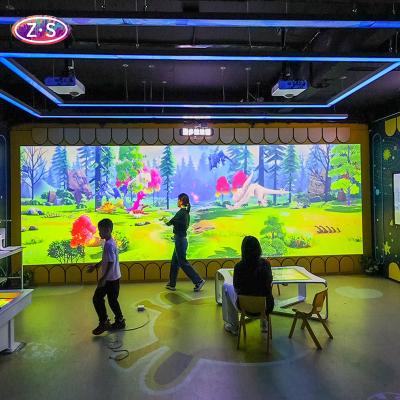China Interactive Digital Painting System for Hotels with Infrared Sensing and Multi-Projector Fusion for sale