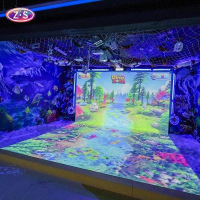 China Immersive AR Joyful Beach Interactive Projection System with Educational Games and Multiplayer Missions for Entertainment for sale