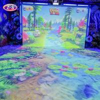 China Interactive Laser Projector System 1920x1080 HD for Beach Attractions Education for sale
