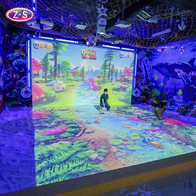 China Beach Interactive Games Physics Based Waves Projection System 1080p for sale
