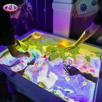 China 3800 Lumen Interactive AR Sandbox with 5 Educational Games for Kids Development and Learning for sale