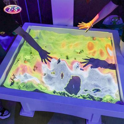 China Laser Projector Gaming Interactive Sandbox 1024×768 Resolution with 690W Power Consumption and Augmented Reality Technology for sale