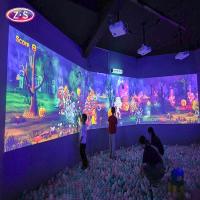 China High Brightness Immersive Large Screen Wall Projection Games for Malls for sale