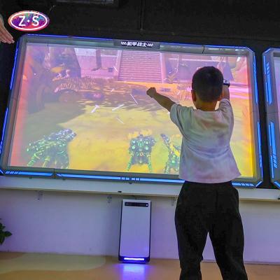 China Full Body Motion Sensing Mech Warrior Game System with 1920×1200 HD Projection for 1-6 Players for sale