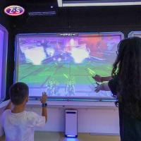 China Motion Sensing Mech Warrior 1920x1200 Interactive Projection Game System with 8 Battle Themes for sale