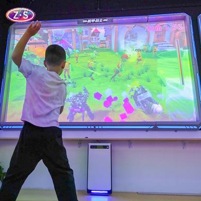 China AR Mech Warrior System - 6 Player No Controller Ceiling Projector Battle Game for Entertainment Venues for sale